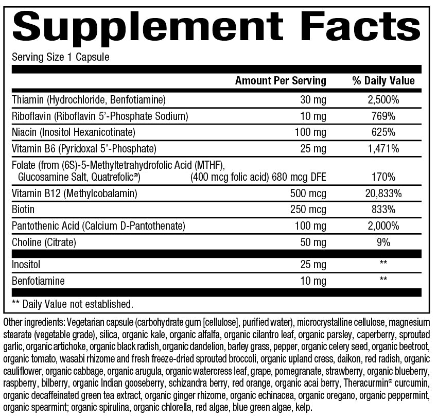 Enhanced B complex (Previously Active B complex ) – Atlanta Functional ...